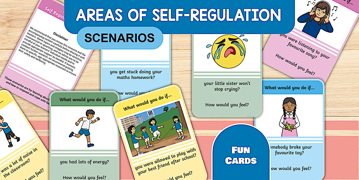 Self-Regulation Scenarios Cards | Inclusion | Twinkl