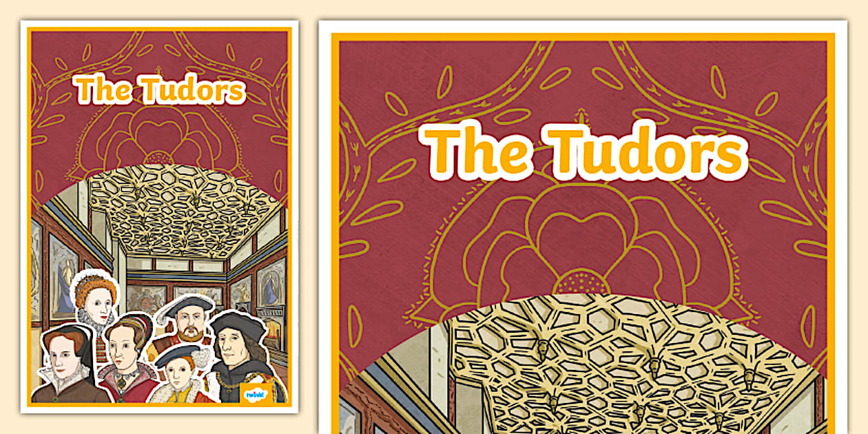 The Tudors Book Cover - Twinkl - KS2 (teacher made) - Twinkl