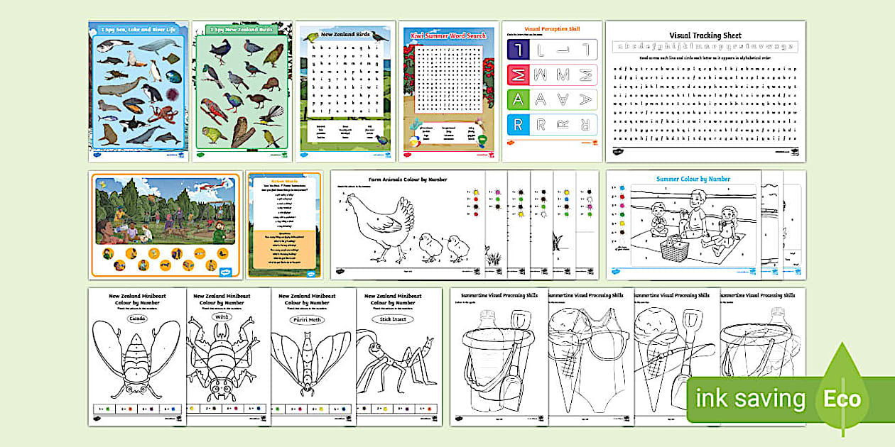 Visual Figure-Ground Support Pack (teacher made) - Twinkl