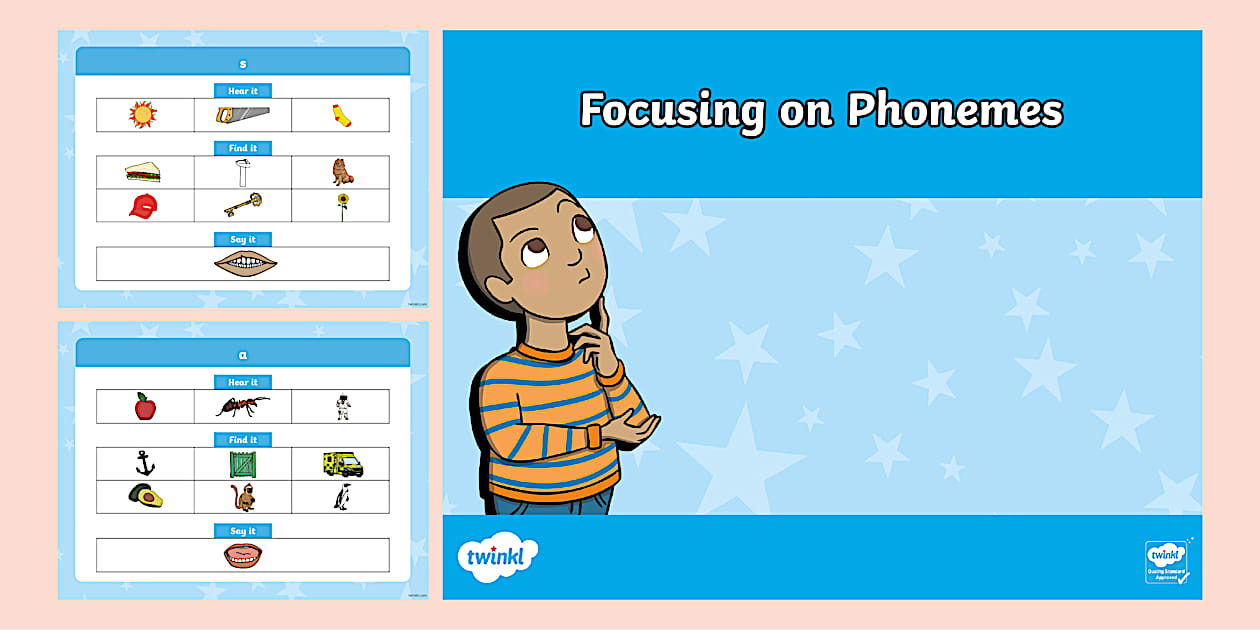 Focusing on Phonemes PowerPoint (teacher made) - Twinkl