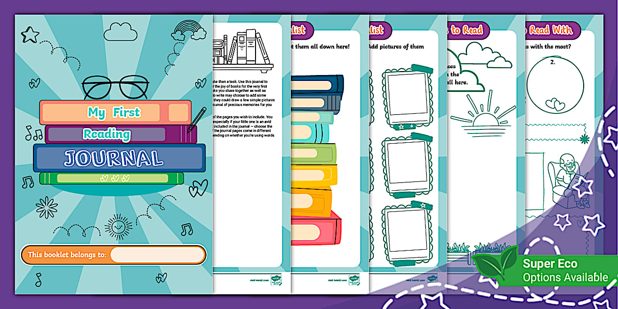 Printable EYFS First Reading Journal | Parent Home Teaching