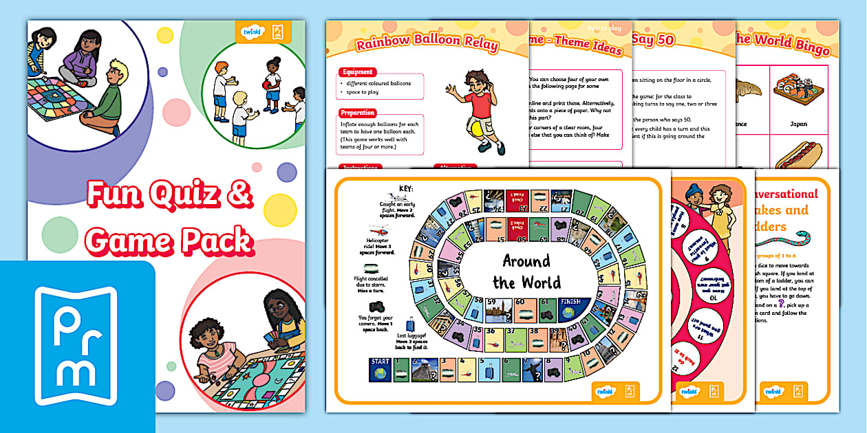 PRM: Fun Game Idea Pack (teacher made) - Twinkl