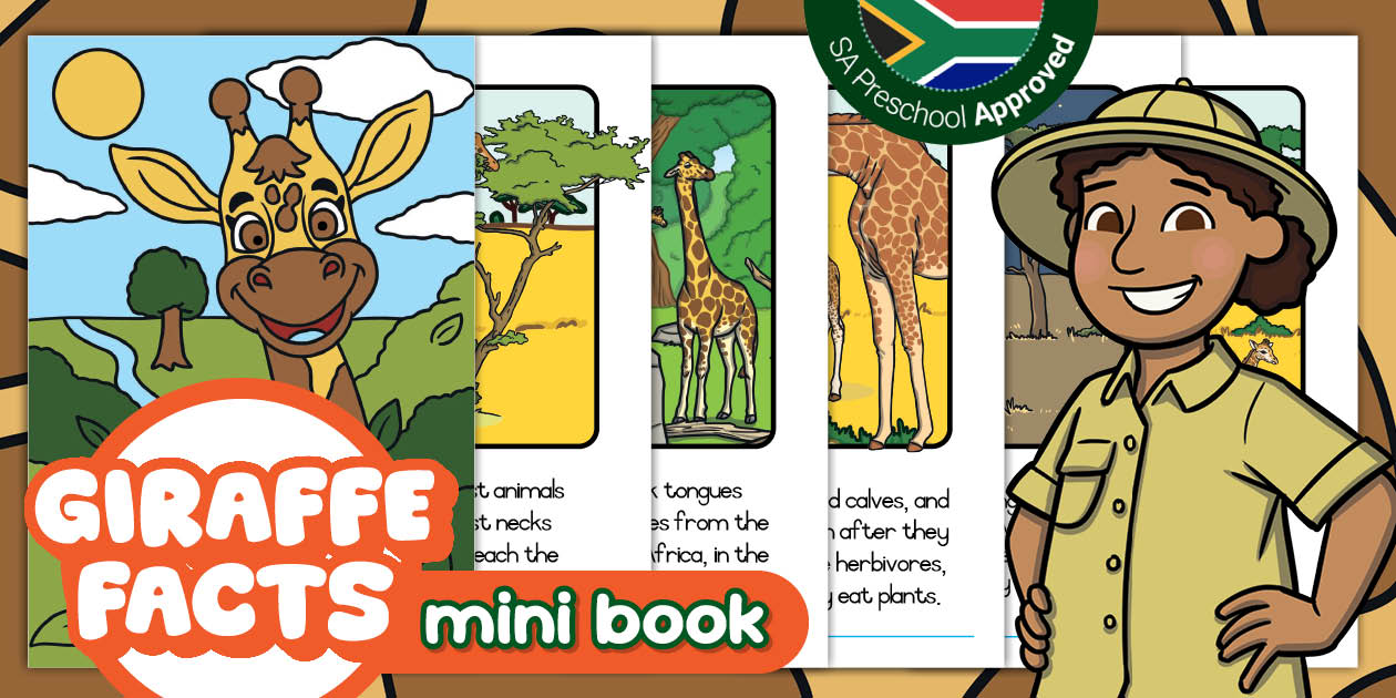 Giraffe Facts Mini Book