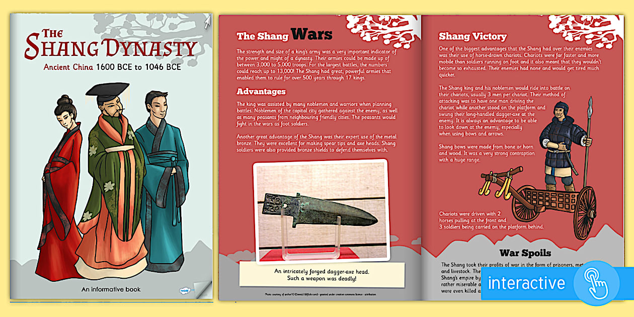 The Shang Dynasty E Book (teacher made) - Twinkl