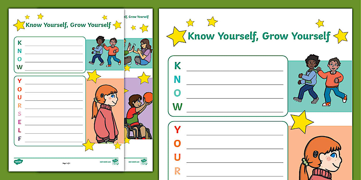 Children's Mental Health Week KS1 Acrostic Poem Activity