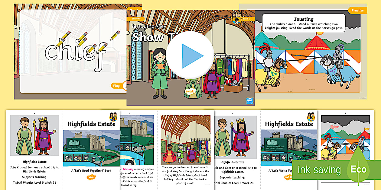 'ie' saying /ee/ Lesson Pack (teacher made) - Twinkl