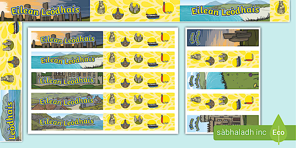 Eilean Leòdhais - Bòrdair taisbeanaichte