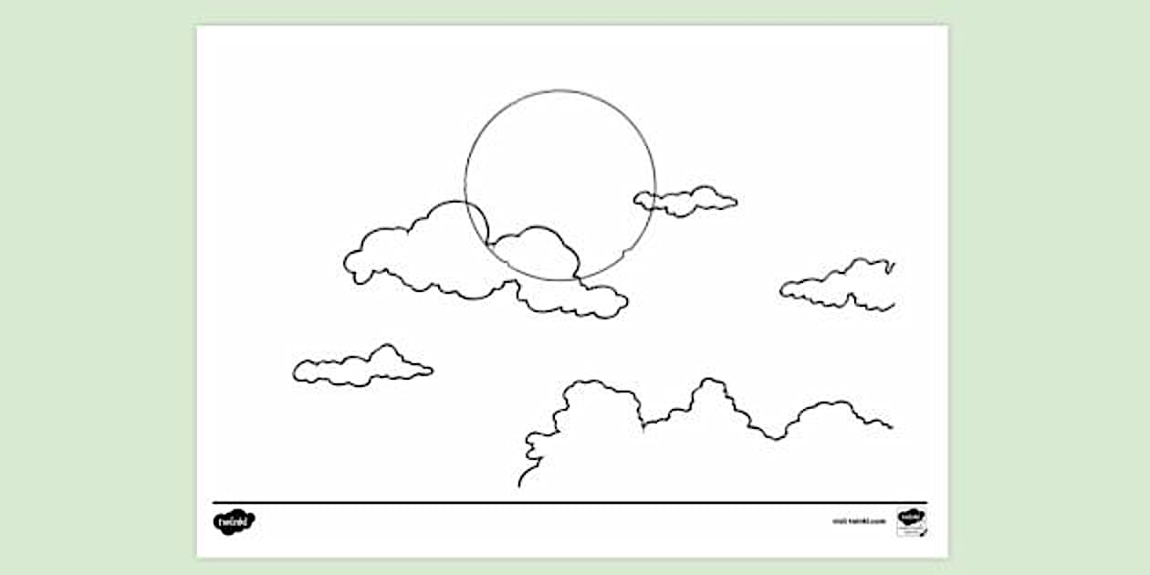 Night Sky Colouring Sheet | Colouring Sheets (teacher made)