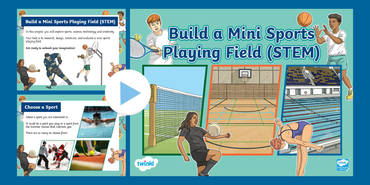 Build a Mini Sports Playing Field (STEM)