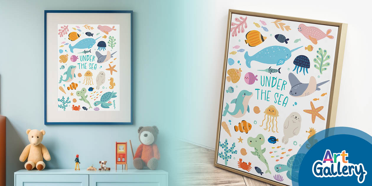 Under the Sea Print (teacher made) - Twinkl