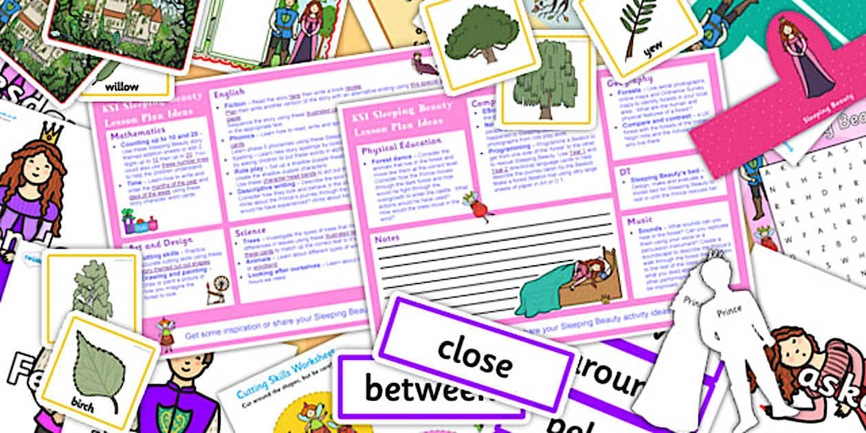 Sleeping Beauty KS1 Lesson Plan Ideas and Resource Pack - pack