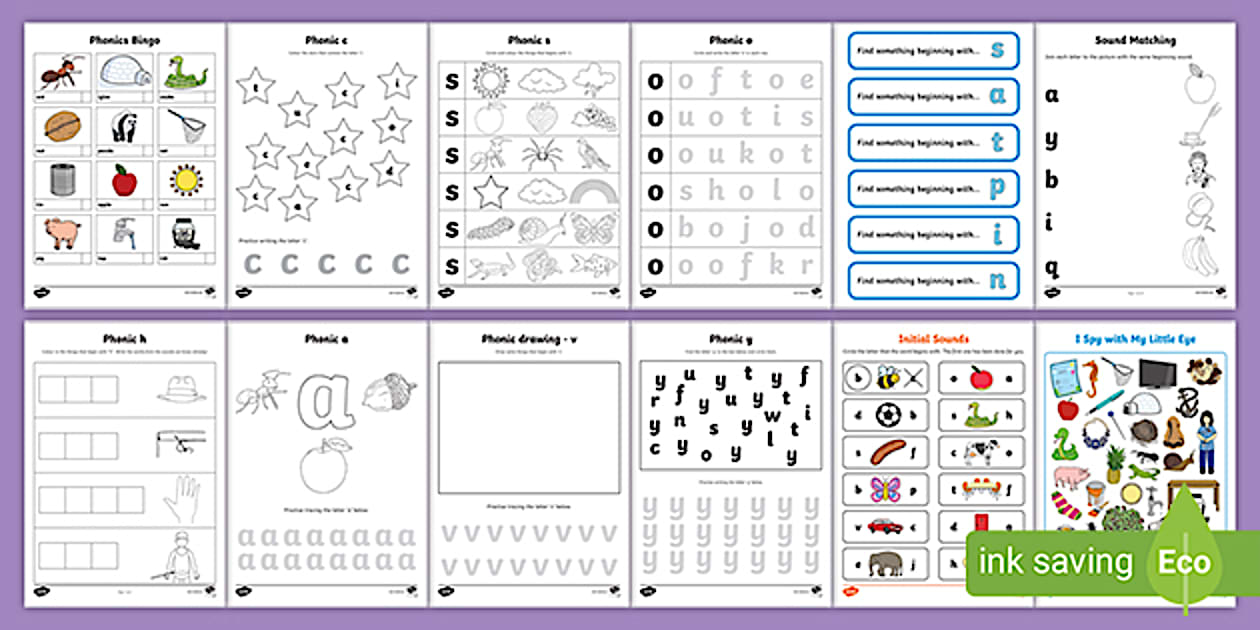 English Junior Infants Reading Pack 1 (teacher made)