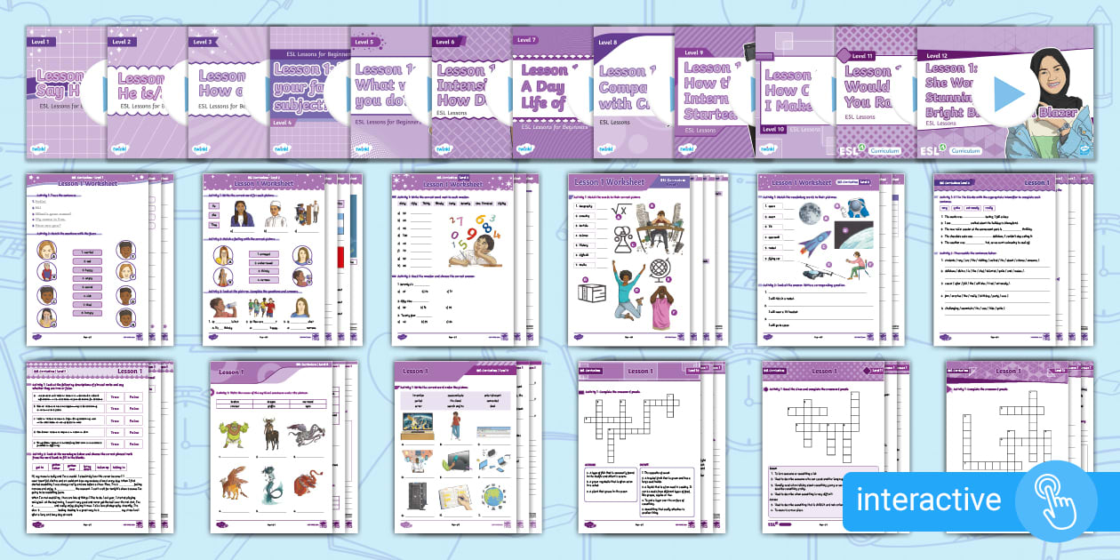ESL Curriculum Taster Pack (teacher made) - Twinkl