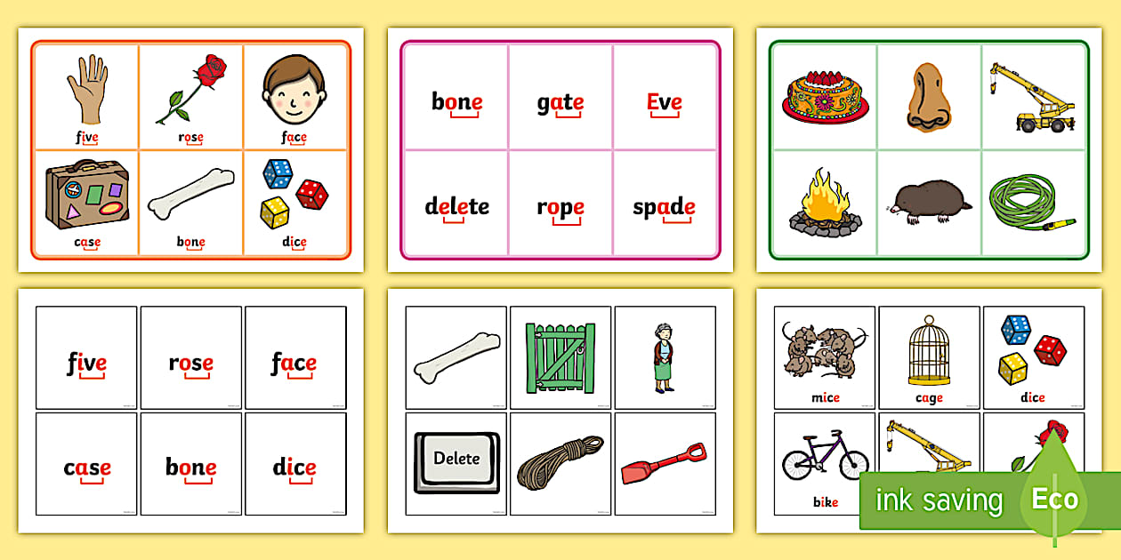 Magic e Bingo-Australia (teacher made) - Twinkl