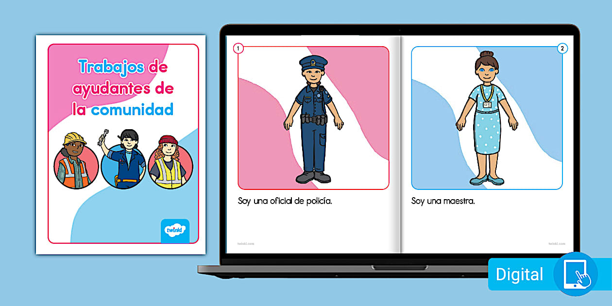 eBook emergente: Ayudantes de la comunidad (Teacher-Made)