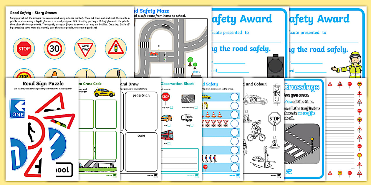 Road-Safety Activities for Early Years | Twinkl - Twinkl
