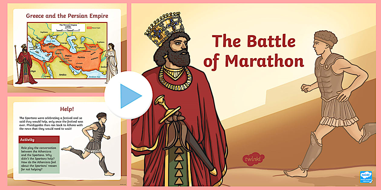 Battle of Marathon PowerPoint | Olympic Games | Twinkl