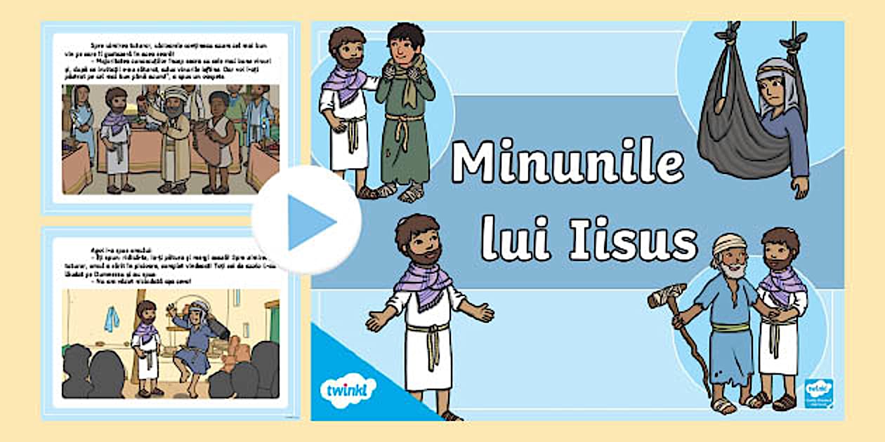 Minunile lui Iisus – Povești din Biblie