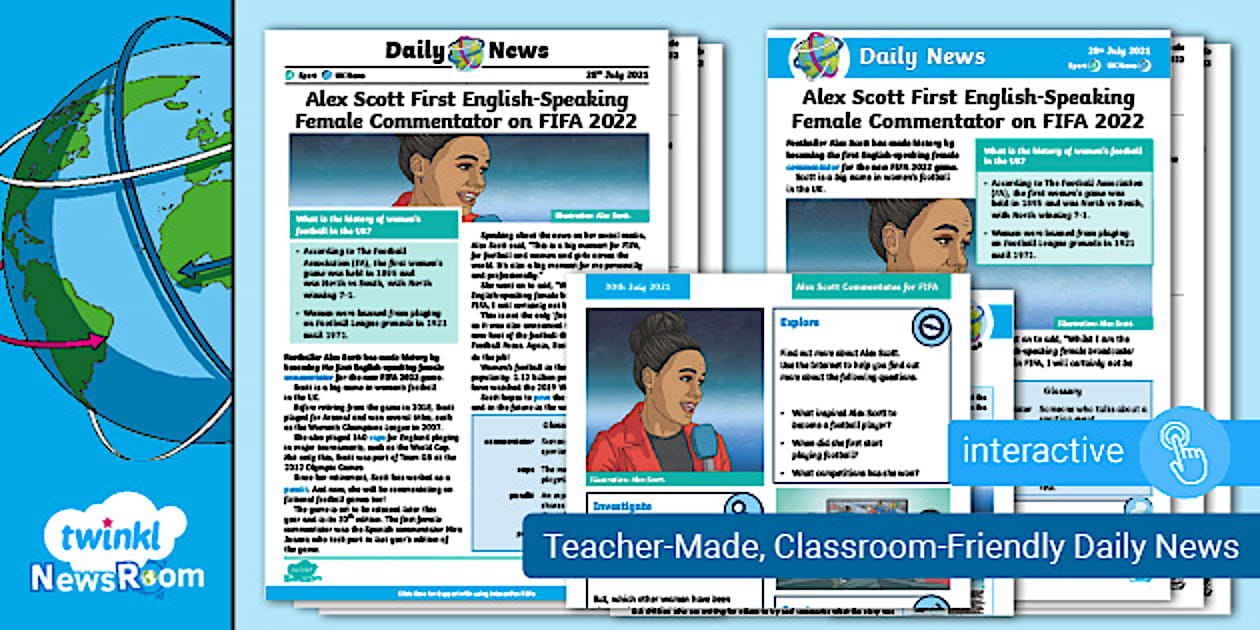 New Voice of FIFA 2022: Alex Scott | Reading Comprehension