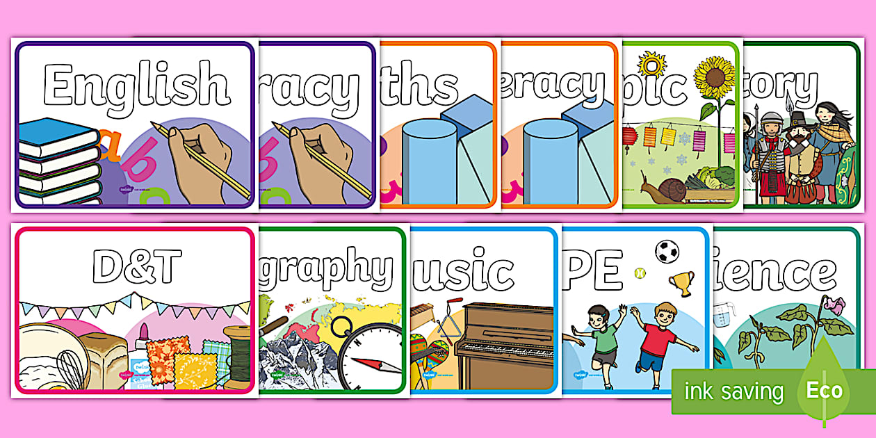 👉 Subjects Display Posters - Geography A4 Display Poster