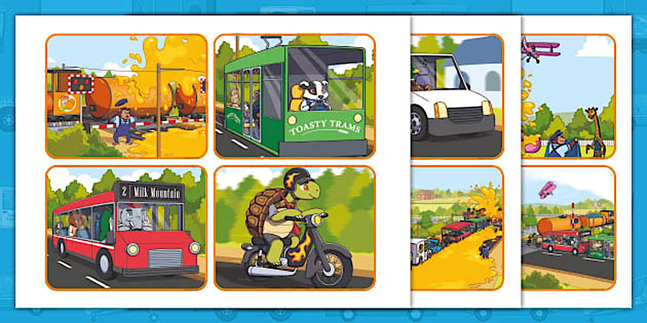 It's a Marmalade Jam! Story Sequencing Cards - Twinkl