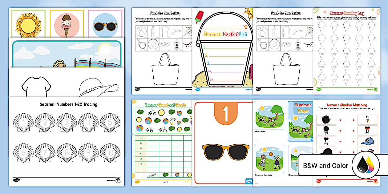 Summer Packet | Educational Resources | Twinkl USA - Twinkl