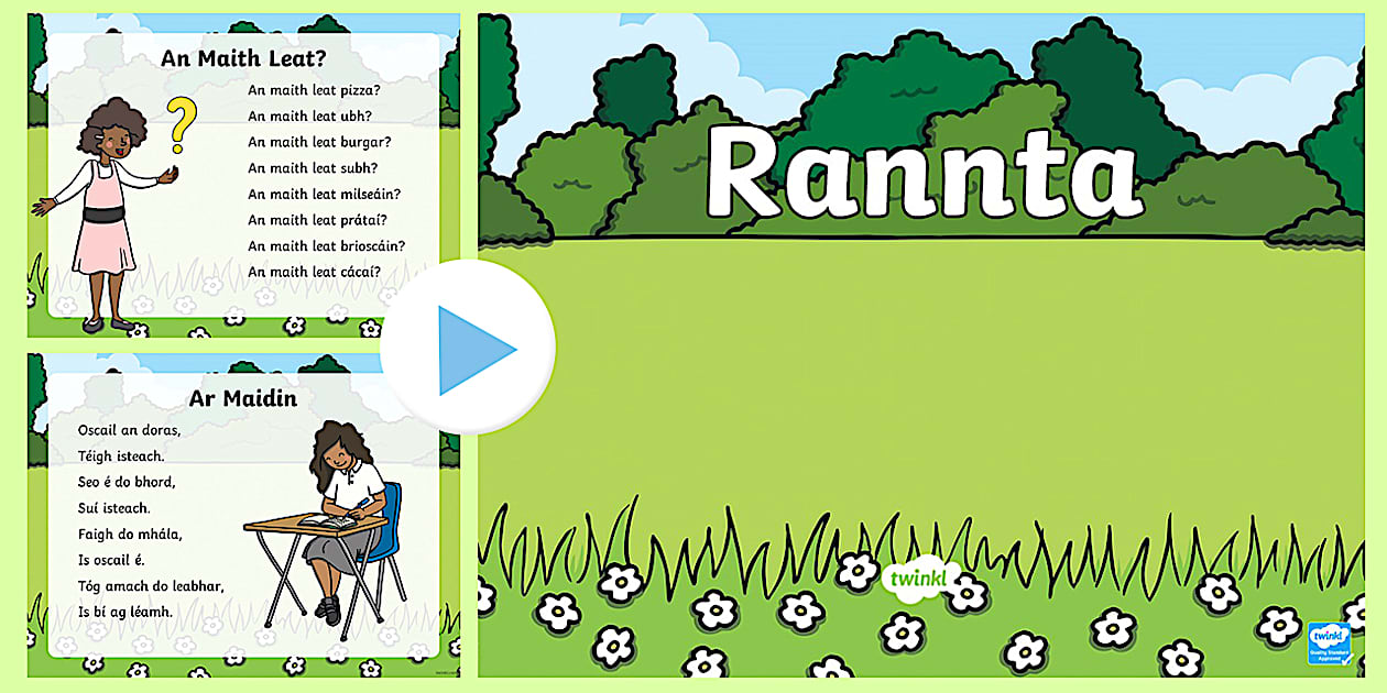 Irish Rhymes for Infants (Rannta)