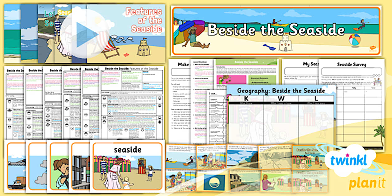 Geography: Beside the Seaside Year 2 Unit Pack