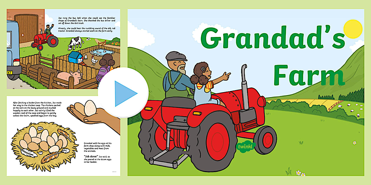 Exploring My World - Grandad's Farm Story PowerPoint