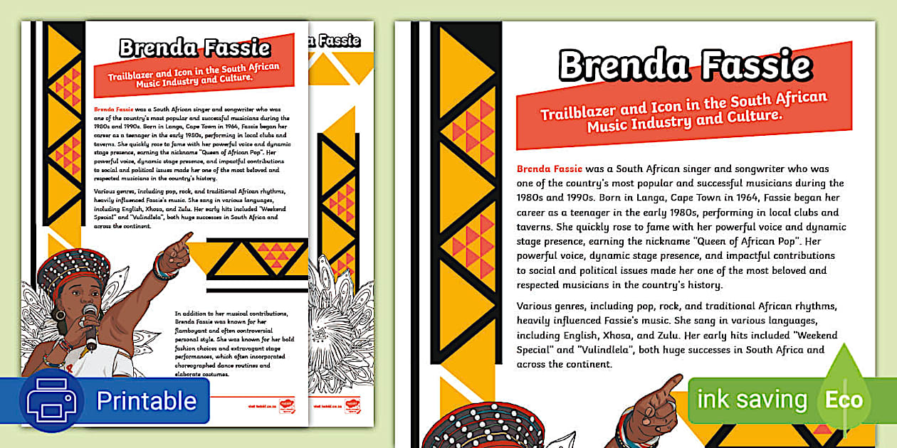 Famous South African Artists - Brenda Fassie: Trailblazer