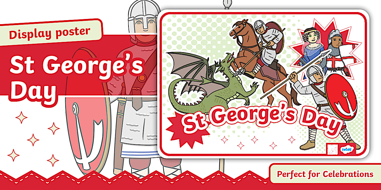 St George's Day Display Poster