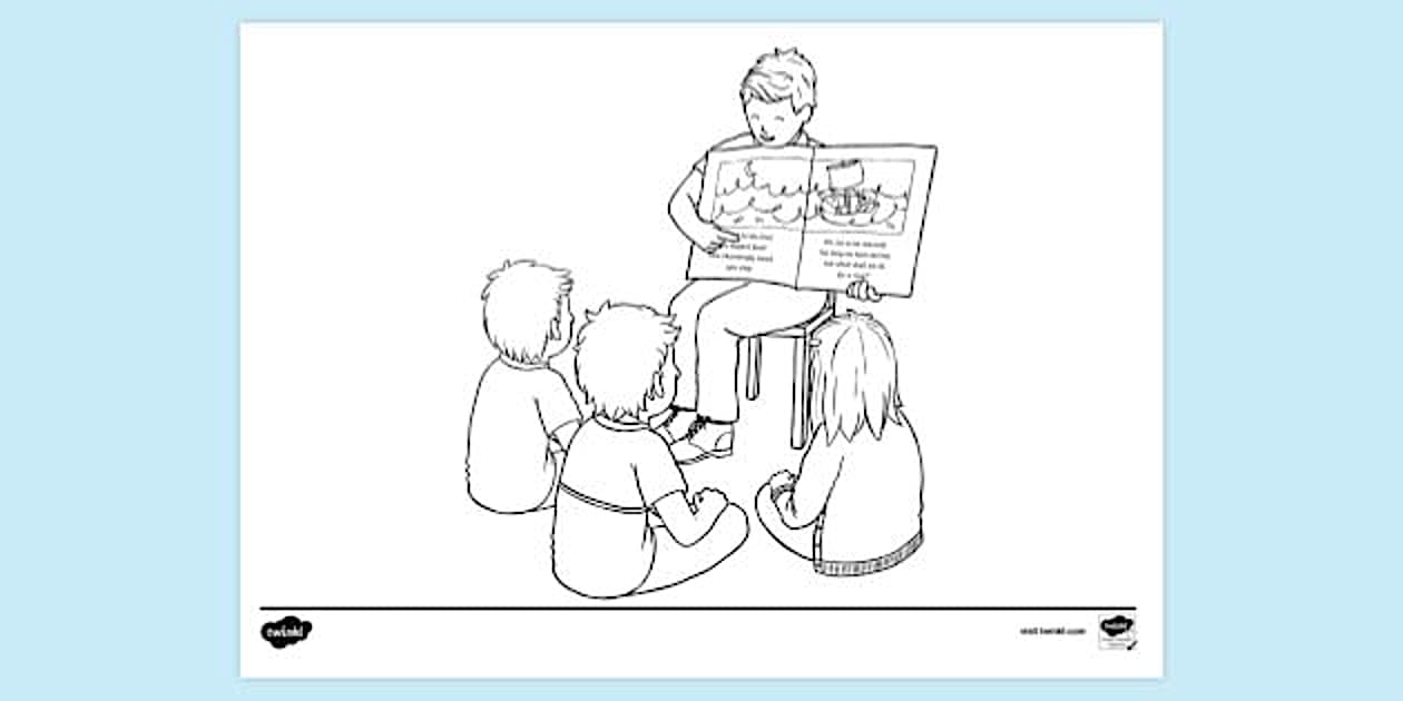Picture Book Colouring | Colouring Sheets (teacher made)