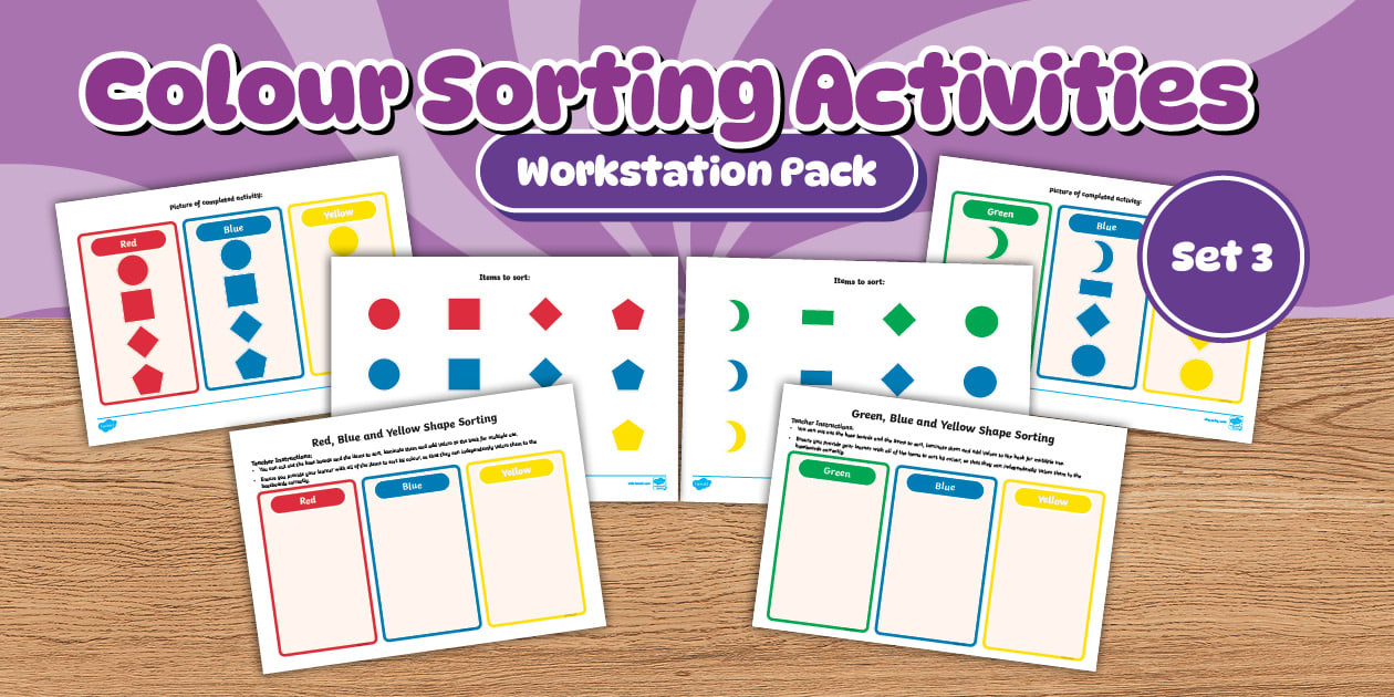 Workstation Colour Sorting for Building Independence