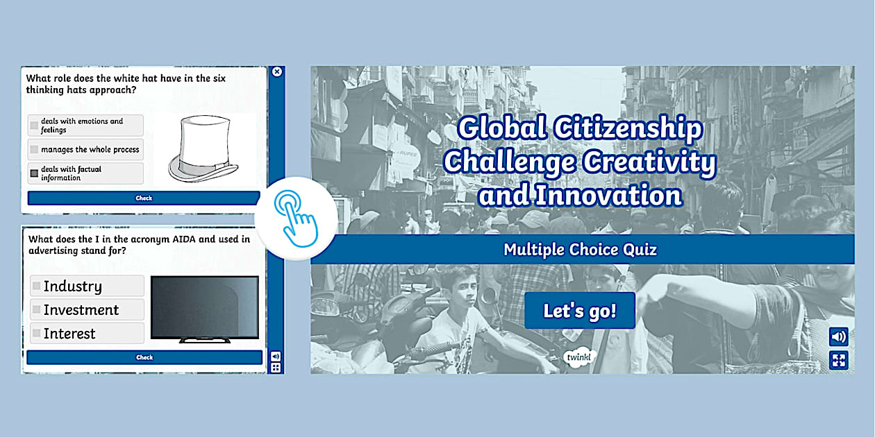 Global Citizenship: Creativity and Innovation Quiz - Twinkl