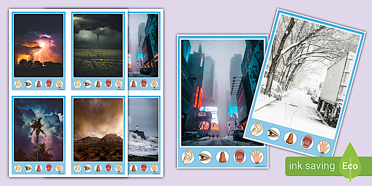 Storm Story Setting Photo Prompt Cards