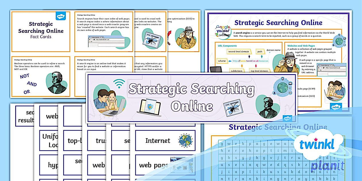 Strategic Searching Online: Year 5 Additional Resources Pack