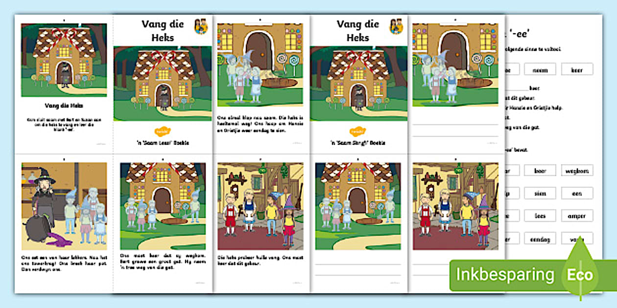 Graad 1 Mini Leesboekie Klank -ee (teacher made) - Twinkl
