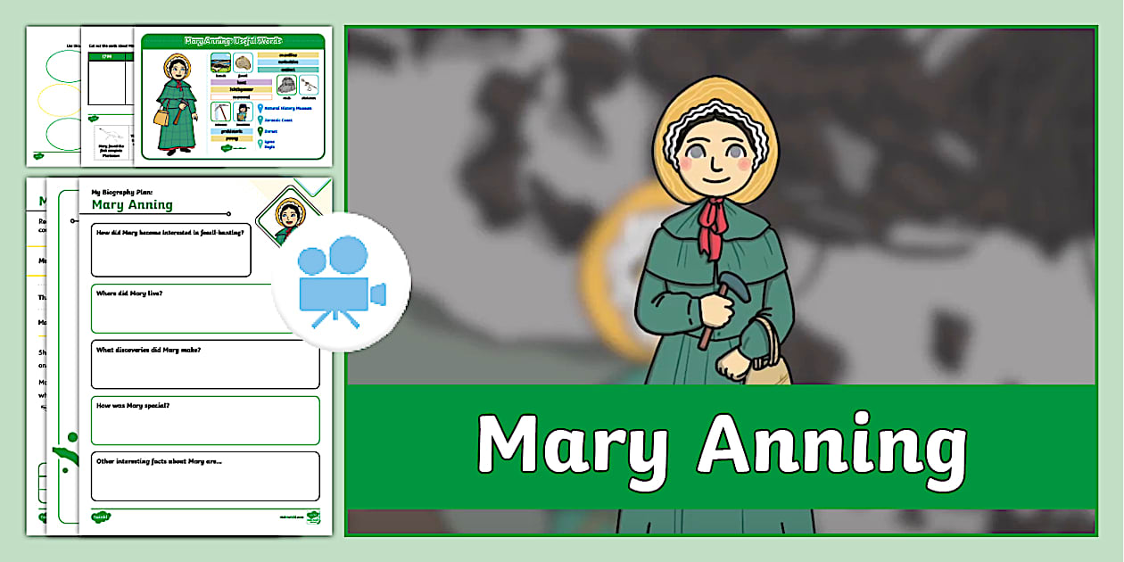 KS1 Mary Anning Animated Video Pack | KS1 History - Twinkl