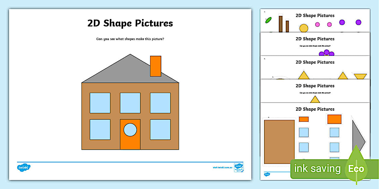 2D Shape Pictures | Pictures of Different Kinds of Shapes