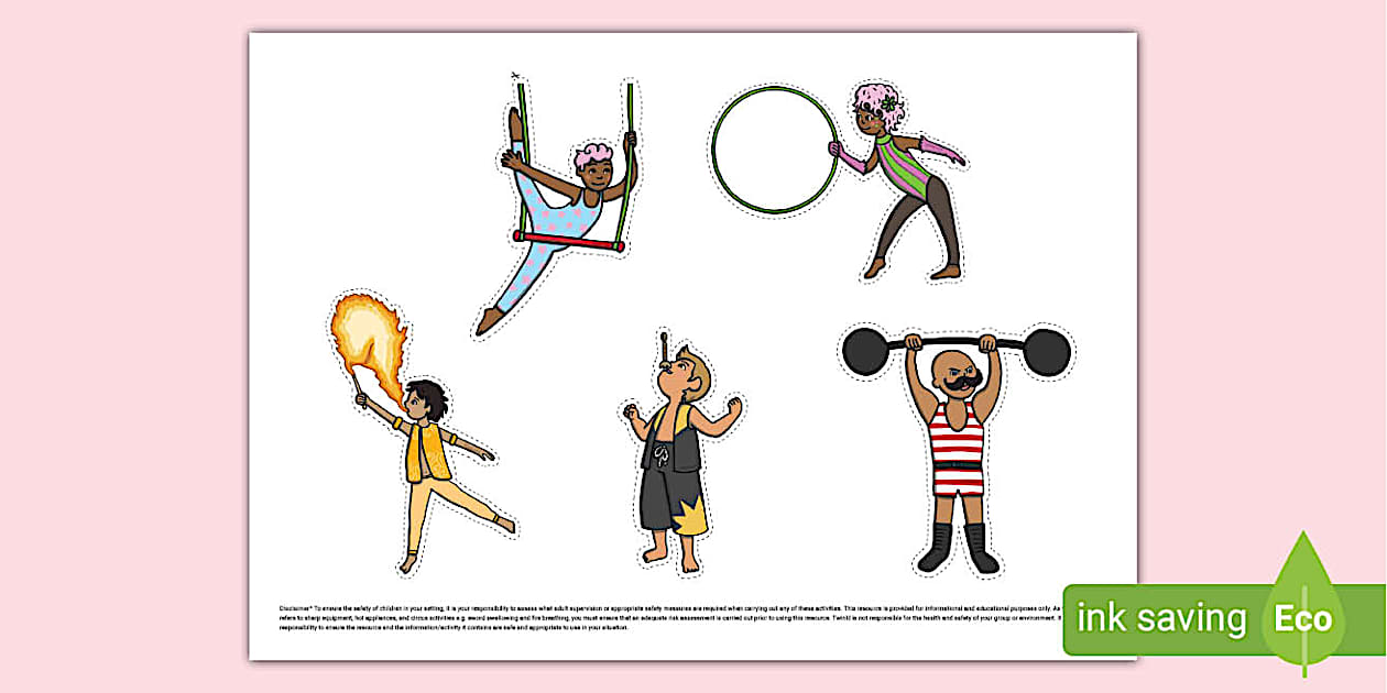 Circus Cut-Outs (Teacher-Made) - Twinkl