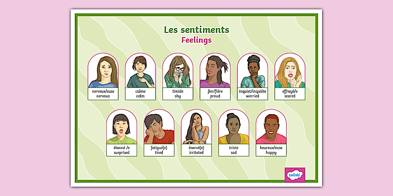 Les Sentiments - Feelings Worksheet KS2 | French Resources