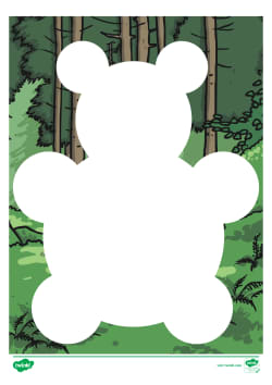 2D Shape Bear Cutting Skills Activity Sheets, Shape Bear Activity Sheets