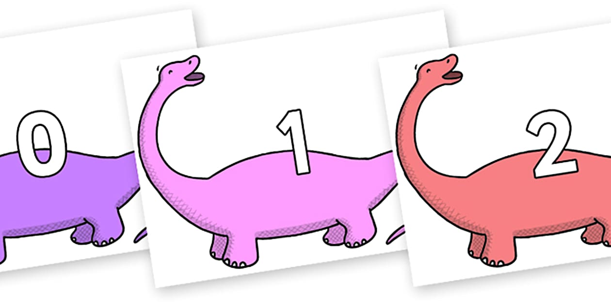 Numbers 0-100 on Apatosaurus to Support Teaching on Harry and the ...