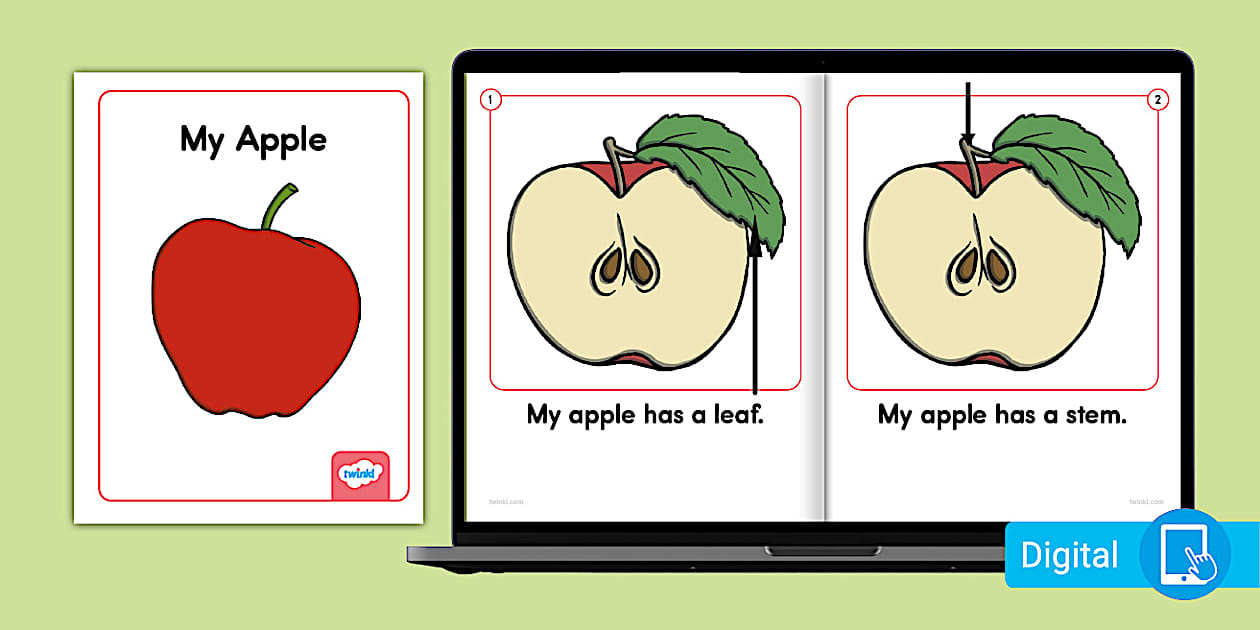 My Apple Early Emergent Reader eBook (Teacher-Made) - Twinkl