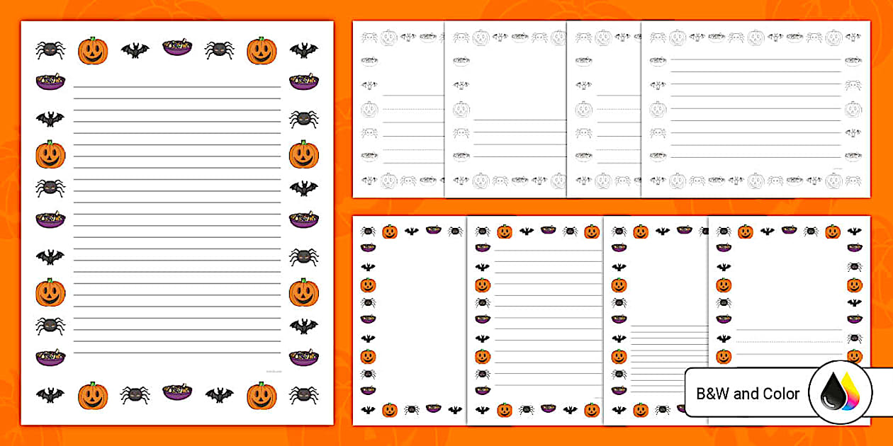 Halloween Page Border | Resource | Twinkl USA (teacher made)