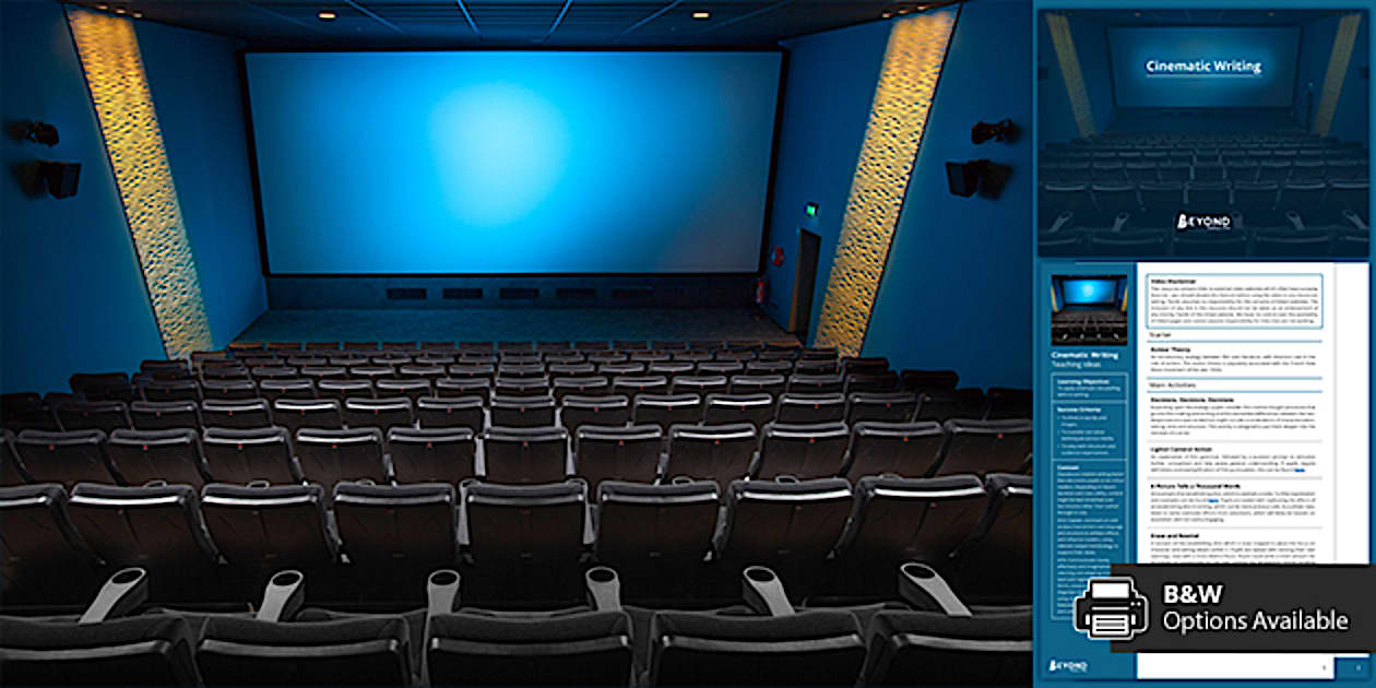 Comparing Film and Literature | Cinematic Writing Lesson Pack