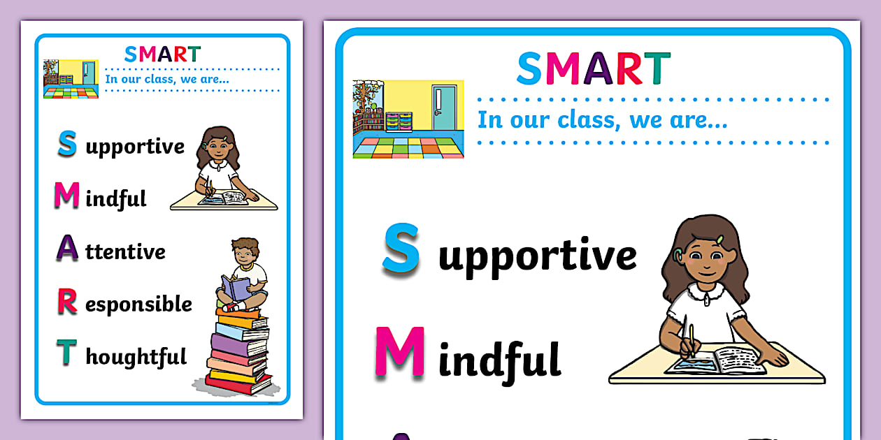 SMART | Poster (Teacher-Made) - Twinkl