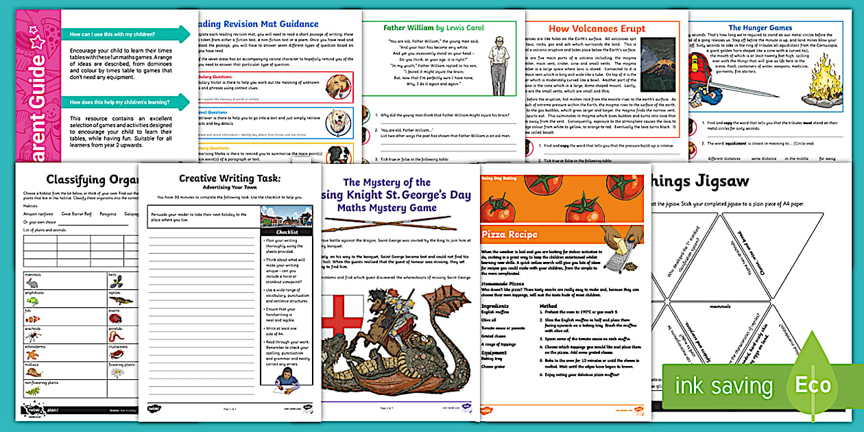 Year 6 Home Learning Resource Pack (teacher made) - Twinkl