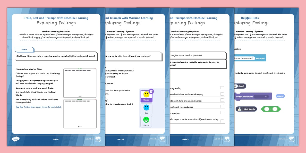 Train, Test and Triumph with Machine Learning: Exploring Feelings
