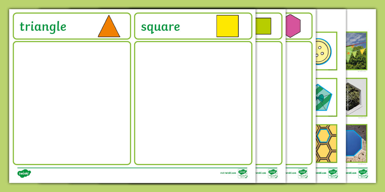* NEW * 2D Sorting Shapes Activity - KS1 (teacher made)